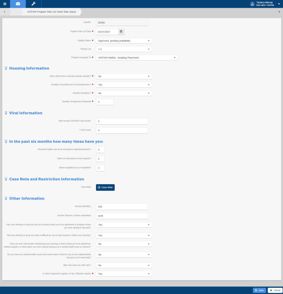 CT HMIS – How to Access and Use the HOPWA Provider Waitlist Quick Guide ...